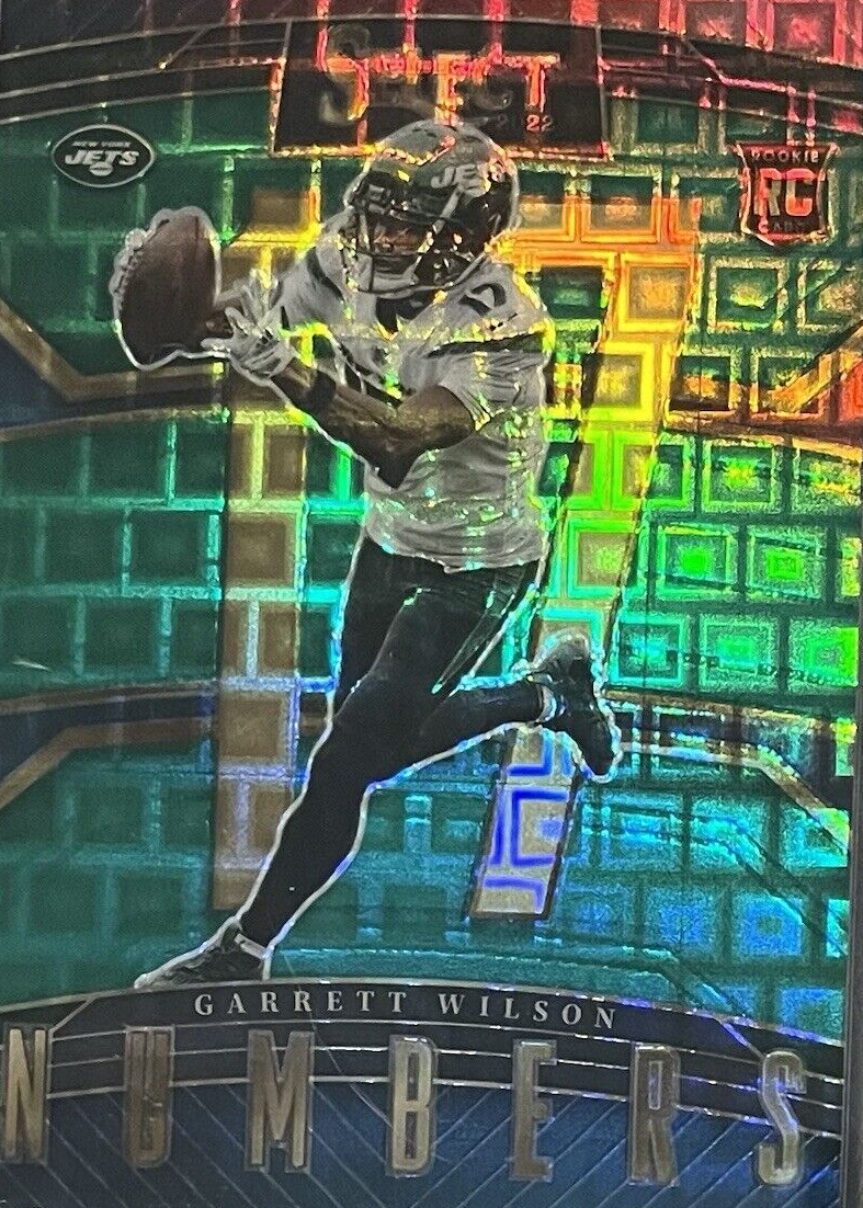 Garrett Wilson 2022 Select #SN-22 Select Numbers - Green /5 Price Guide ...