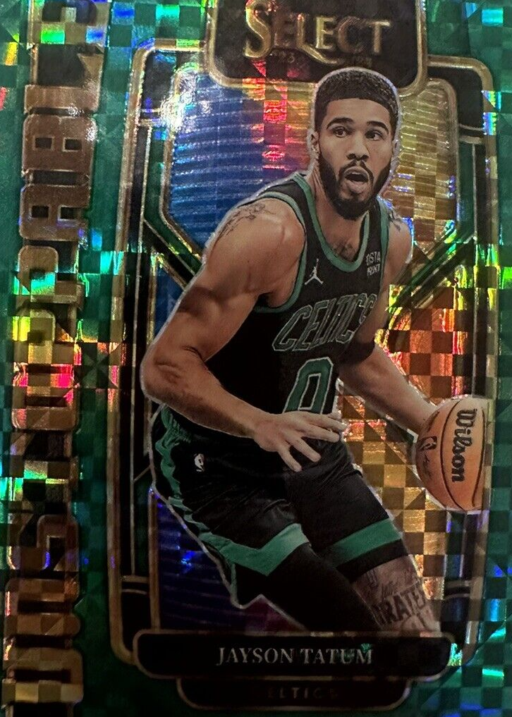 Jayson Tatum 2023 Select #12 Unstoppable - Green /5 Price Guide ...