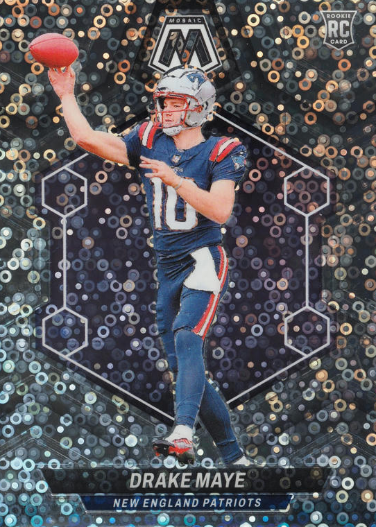 Drake Maye 2024 Mosaic #303 No Huddle Price Guide - Sports Card Investor