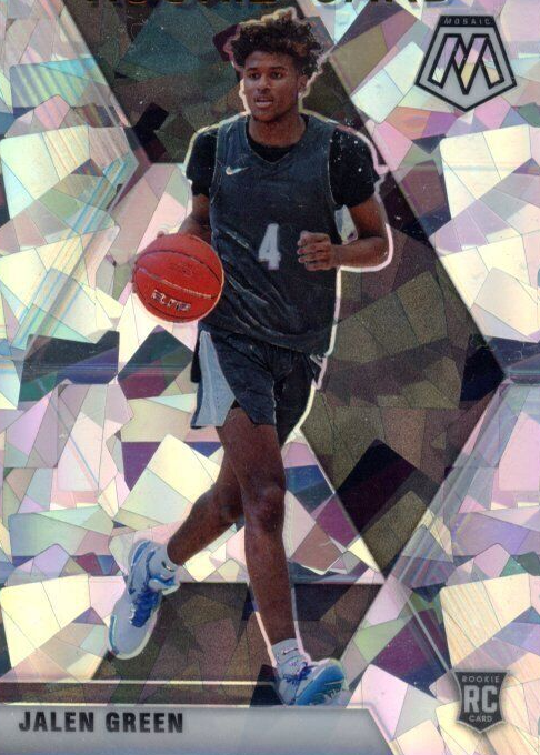 Jalen Green 2021 Chronicles Draft Picks #254 Mosaic - Cracked Ice /6 Price Guide - Sports Card ...