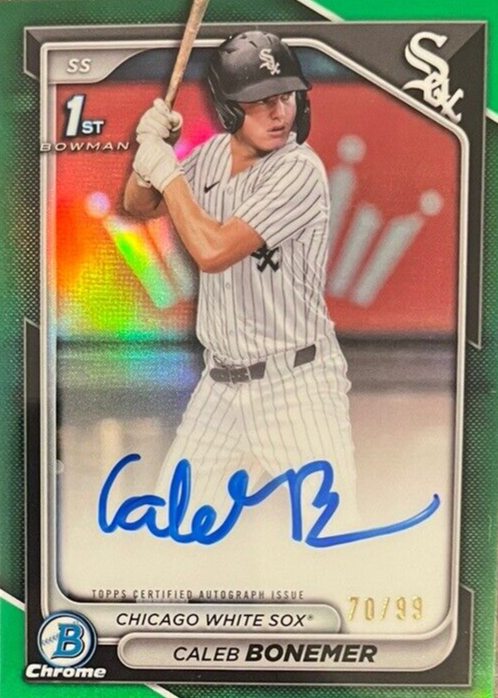 Caleb Bonemer Baseball Cards Price Guide - Sports Card Investor