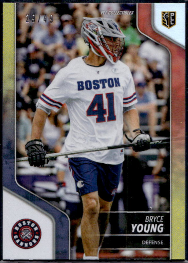 Bryce Young 2024 Premier Lacrosse League #70 Yellow /49 Price Guide ...