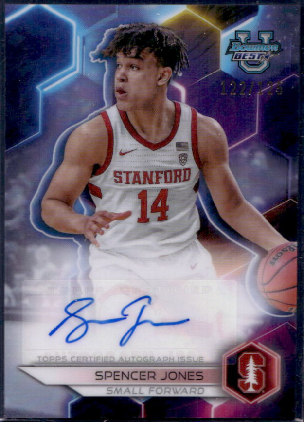 Spencer Jones Basketball Cards Price Guide - Sports Card Investor