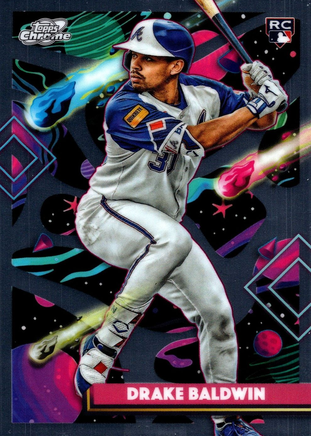 Drake Baldwin 2025 Topps Chrome Cosmic #96 Base Price Guide - Sports ...