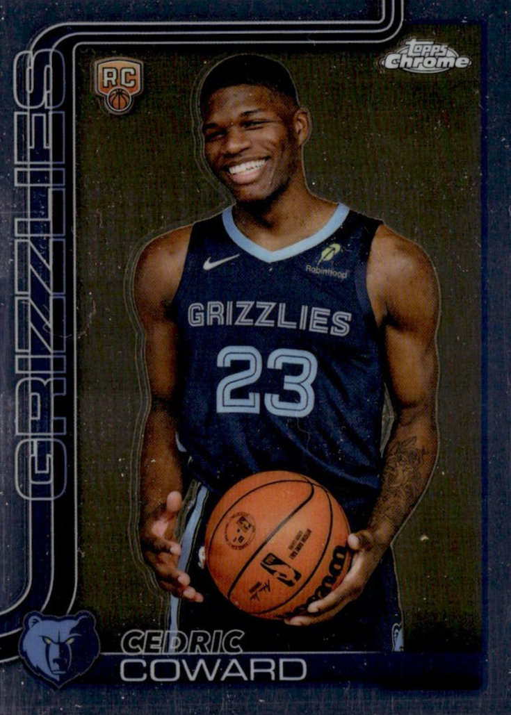 Cedric Coward 2025 Topps Chrome #261 Base Price Guide - Sports Card ...
