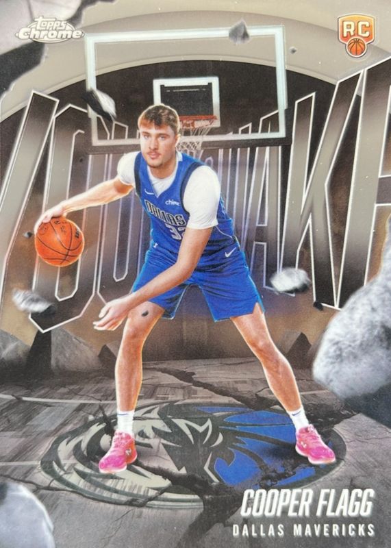 Cooper Flagg 2025 Topps Chrome #YQ-1 Youthquake Price Guide - Sports ...