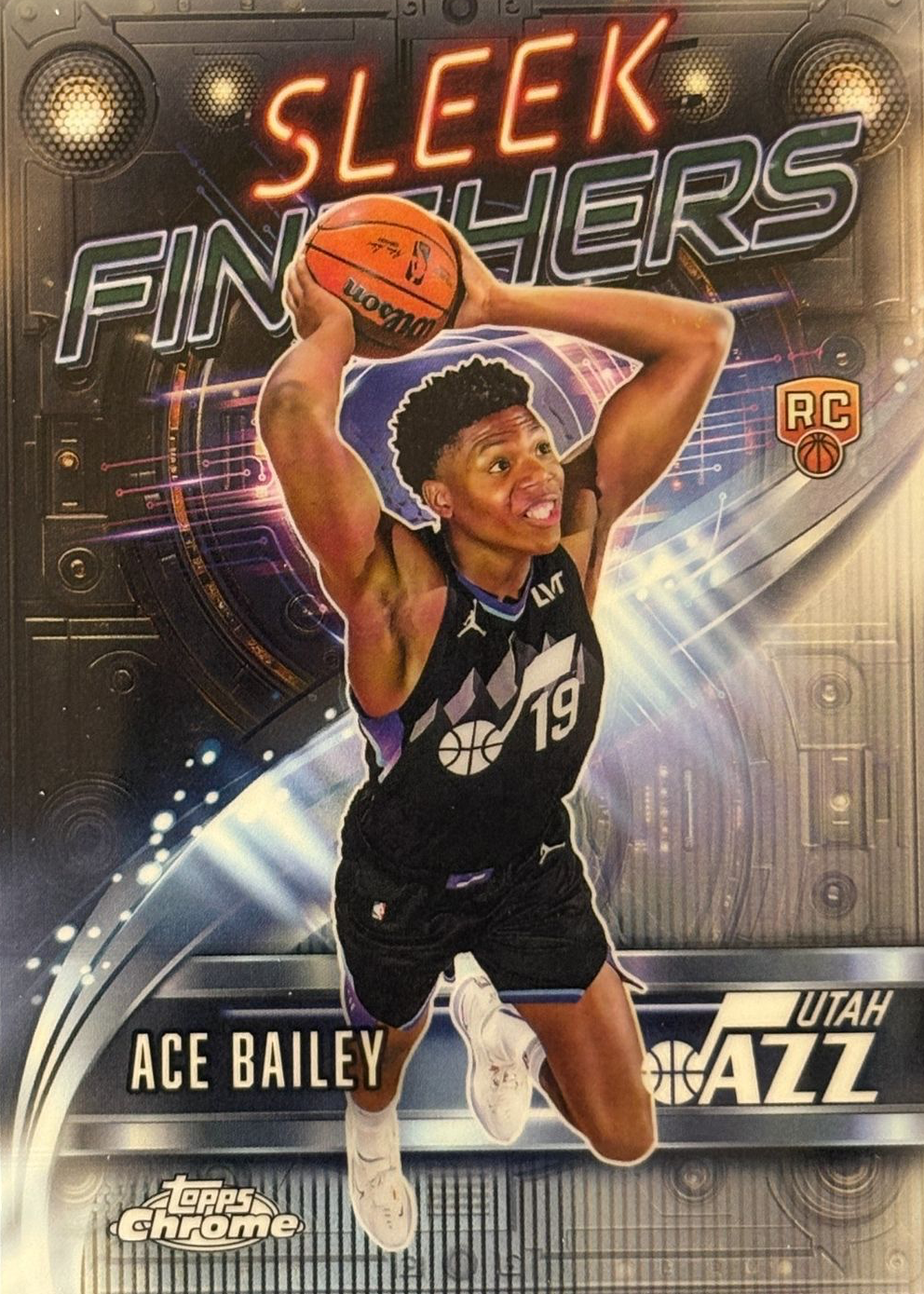 Ace Bailey 2025 Topps Chrome #SF-25 Sleek Finishers Price Guide ...