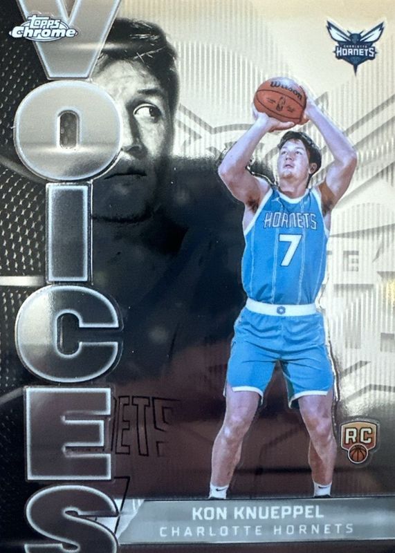 Kon Knueppel 2025 Topps Chrome #VS-9 Voices Price Guide - Sports Card ...