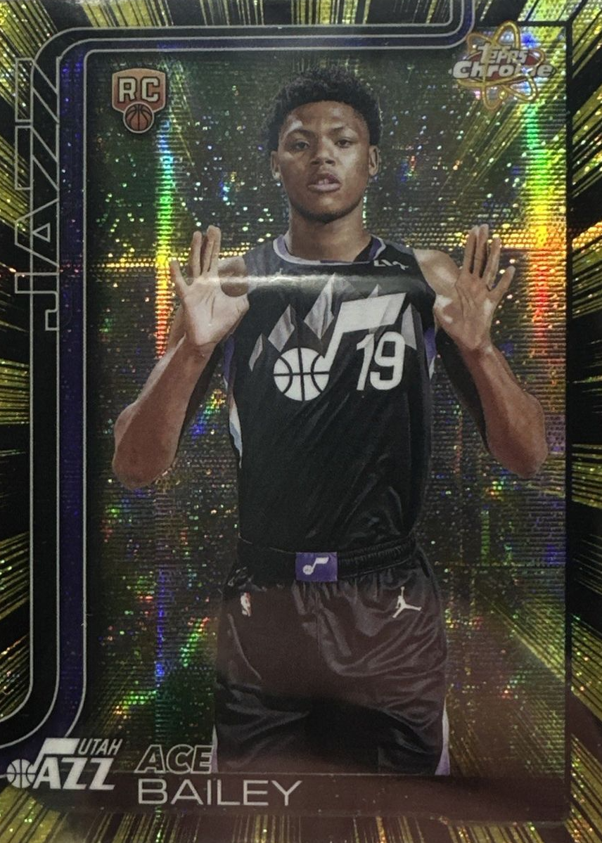 Ace Bailey 2025 Topps Chrome #RR-5 Radiating Rookies /(SSP) Price Guide ...