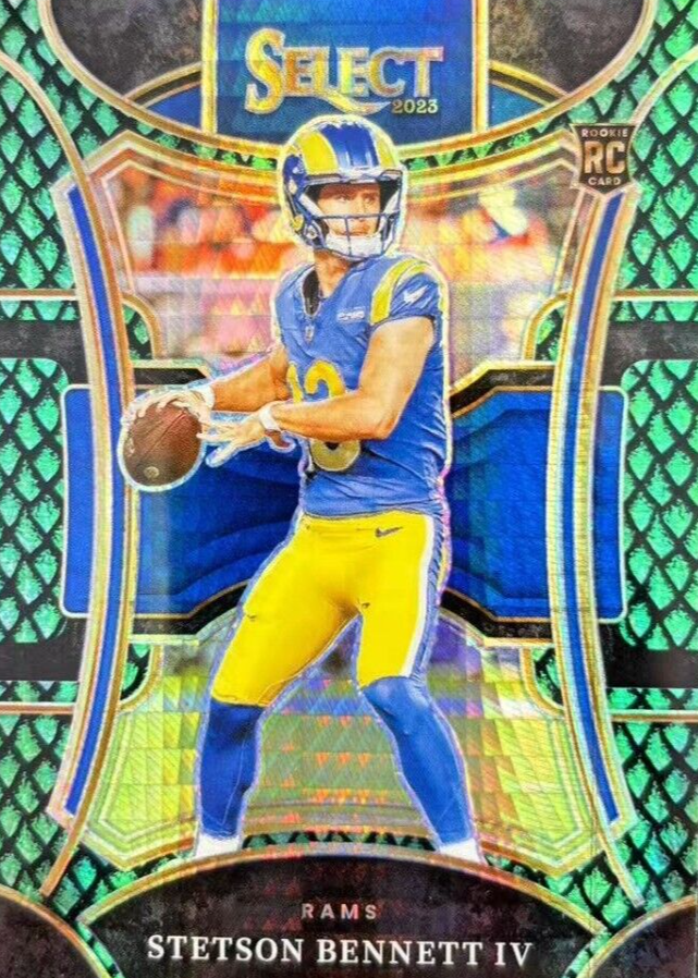 Stetson Bennett IV 2023 Select #456 Suite Level Dragon Scale /70 Price Guide - Sports Card Investor