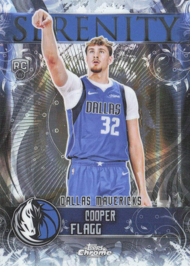 Cooper Flagg 2025 Topps Chrome #SY-11 Serenity Price Guide - Sports ...