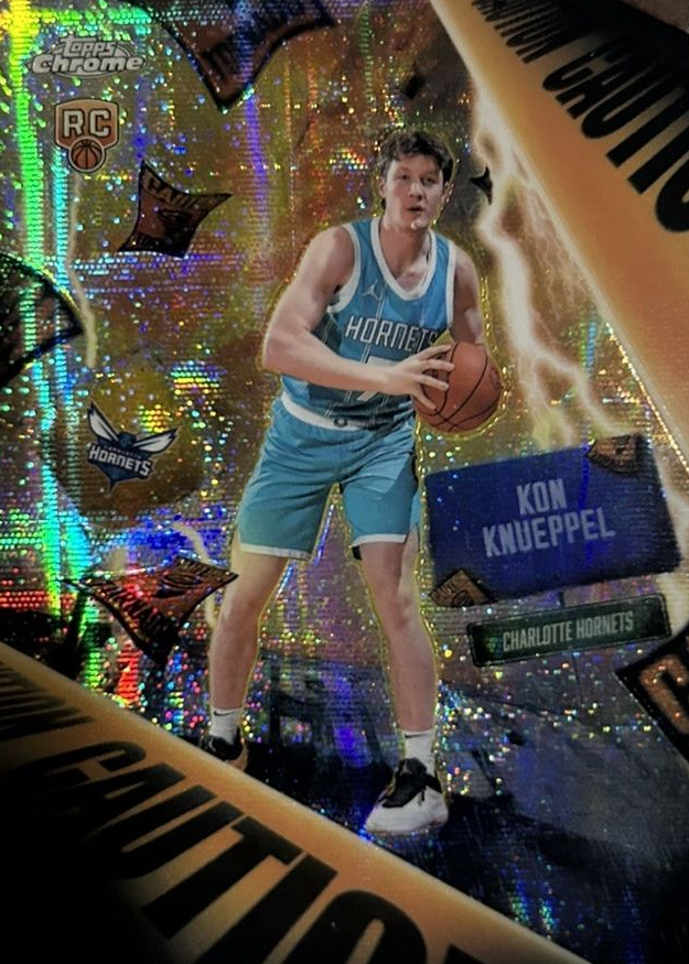 Kon Knueppel 2025 Topps Chrome #AD-4 Advisory /(SSP) Price Guide ...