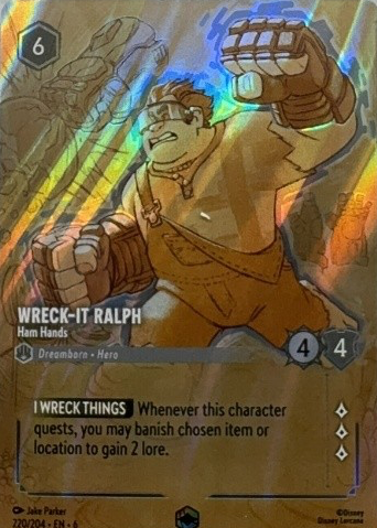 Wreck-It Ralph - Ham Hands Disney Lorcana Cards Price Guide - Sports ...