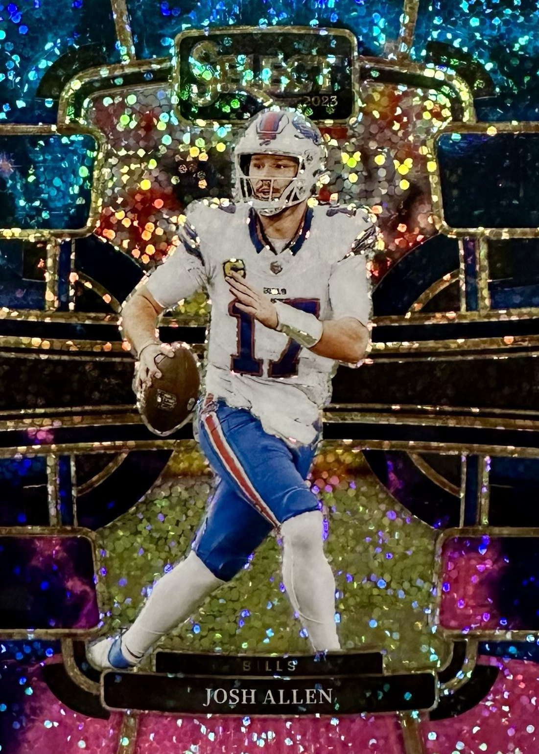 Josh Allen 2023 Select #13 Concourse Cosmic /(SSP) Price Guide - Sports ...