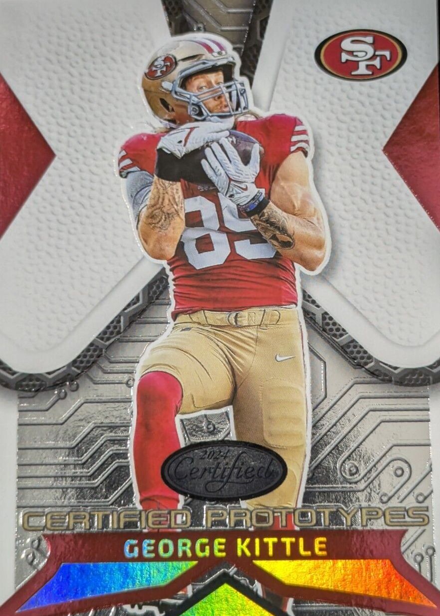 George Kittle 2024 Certified #18 Certified Prototypes /(SSP) Price ...