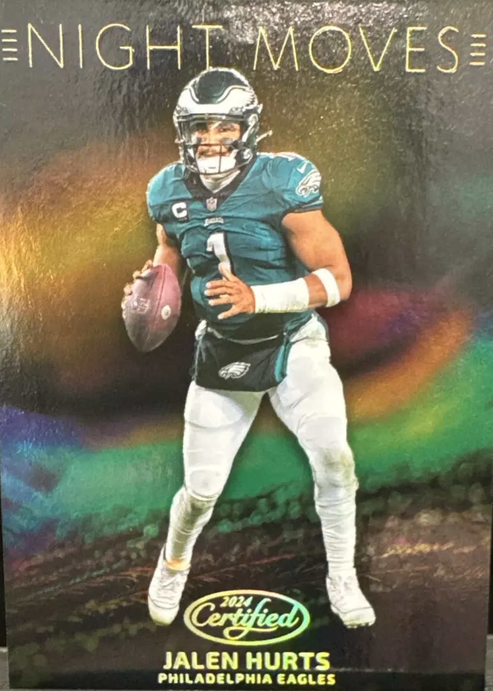 Jalen Hurts 2024 Certified #NM-JHS Night Moves /(SSP) Price Guide ...