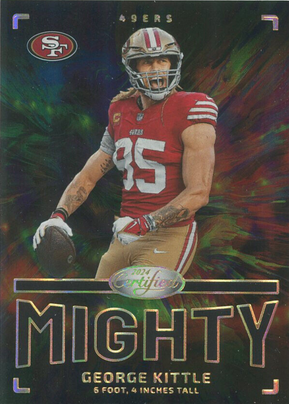 George Kittle 2024 Certified #TM-GK The Mighty /(SSP) Price Guide ...