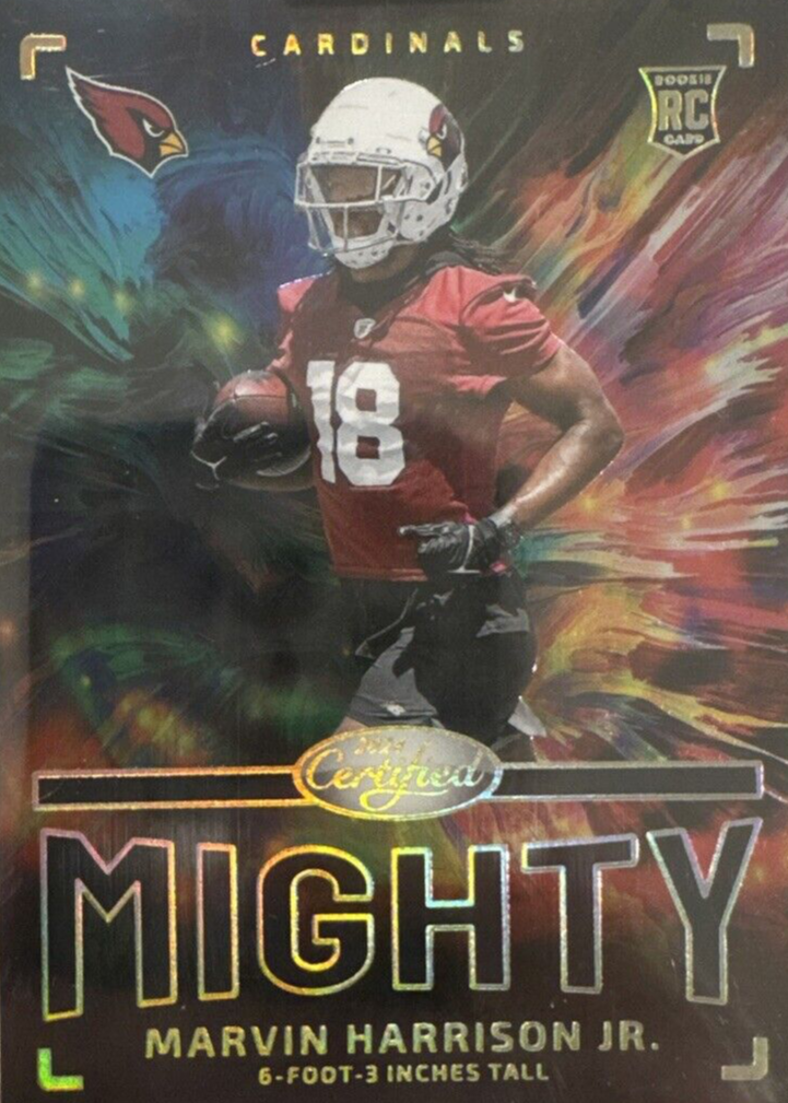Marvin Harrison Jr. 2024 Certified #TM-MHJ The Mighty /(SSP) Price ...