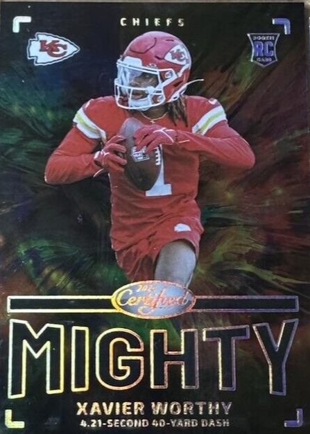 Xavier Worthy 2024 Certified #TM-XW The Mighty /(SSP) Price Guide - Sports Card Investor