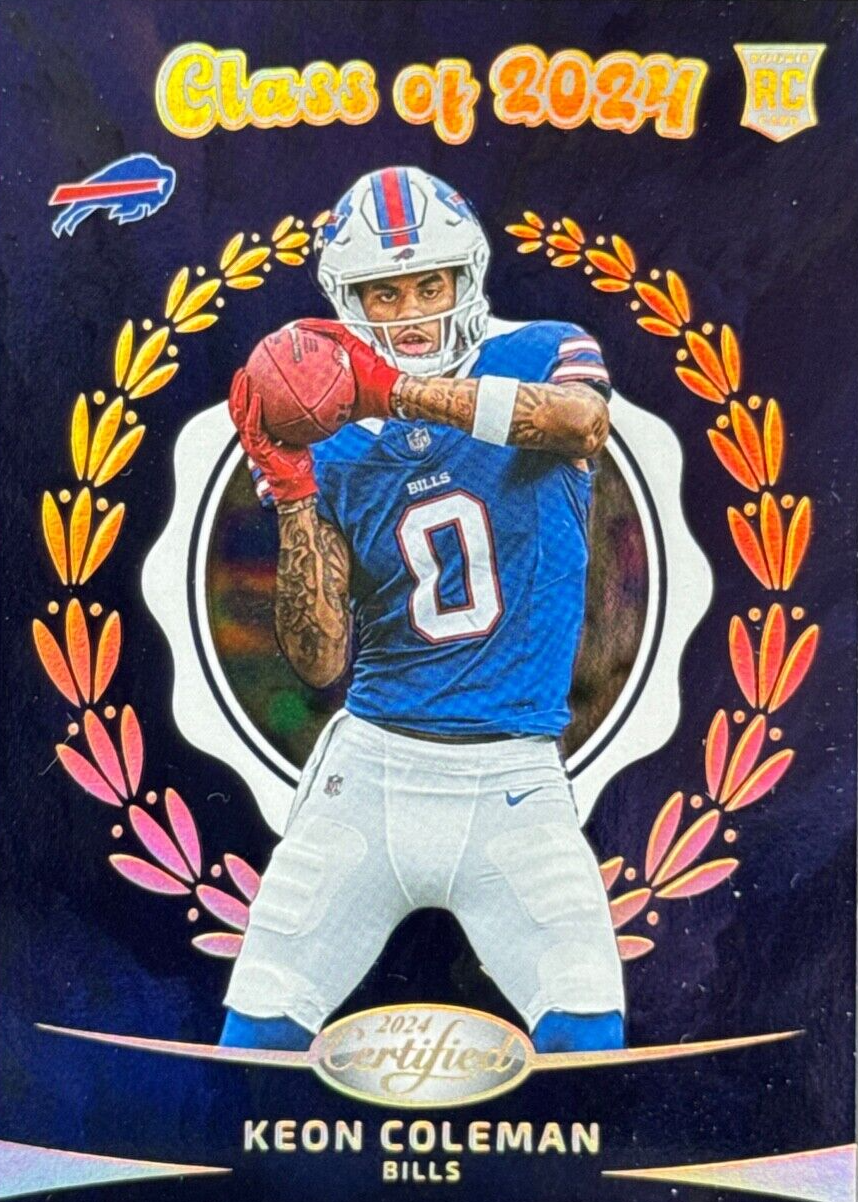 Keon Coleman 2024 Certified #COF-KCN Class of 2024 /(SSP) Price Guide ...