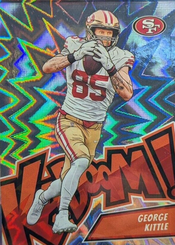 George Kittle 2024 Absolute #30 Kaboom! (Vertical) Price Guide - Sports ...