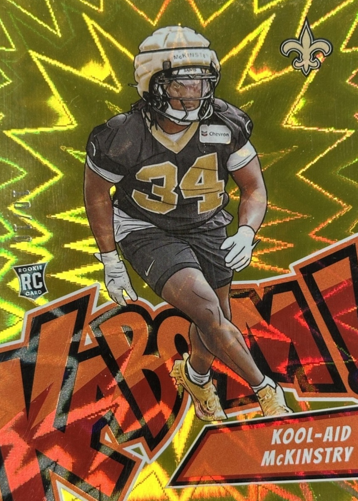 Kool-Aid McKinstry 2024 Absolute #21 Kaboom! (Vertical) - Gold /10 ...