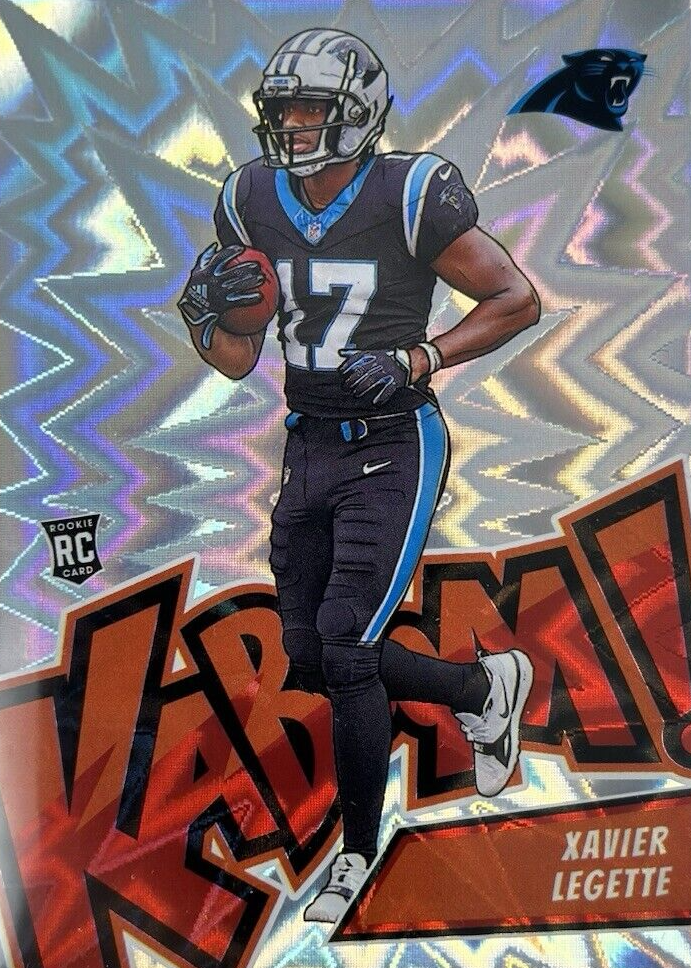 Xavier Legette 2024 Absolute #16 Kaboom! (Vertical) Price Guide ...
