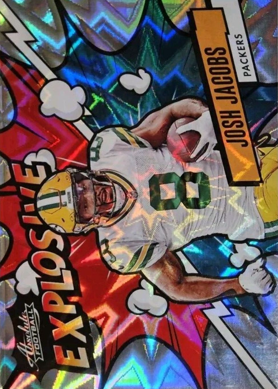 Josh Jacobs 2024 Absolute #EX-JJS Explosive /(SSP) Price Guide - Sports ...