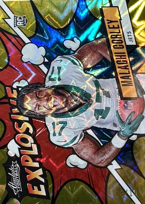 Malachi Corley 2024 Absolute #EX-MCY Explosive - Gold /10 Price Guide ...