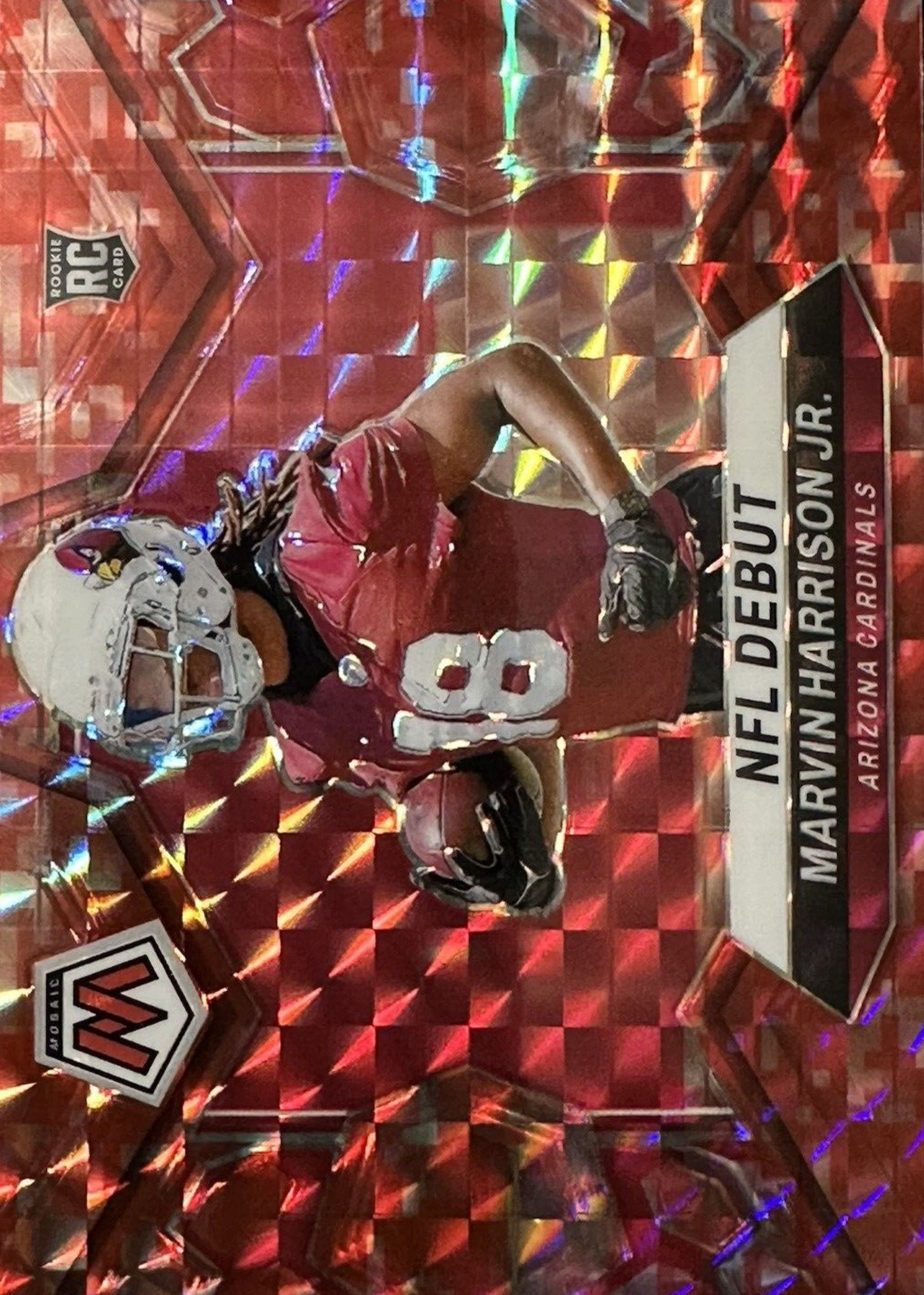 Marvin Harrison Jr. 2024 Mosaic #283 NFL Debut - Red Camo Price Guide ...