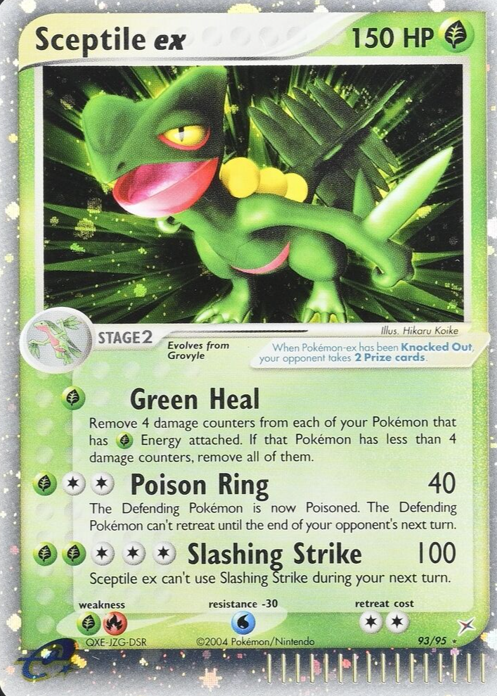 Sceptile EX Pokemon Cards Price Guide - Sports Card Investor