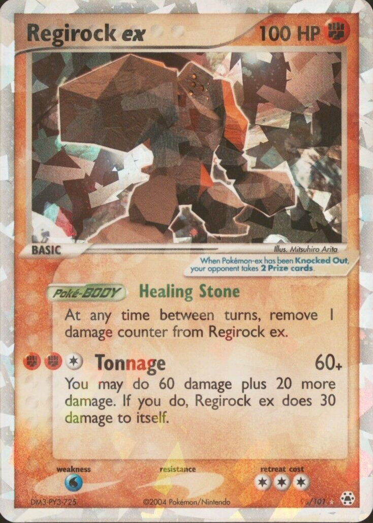 Regirock EX Pokemon Cards Price Guide - Sports Card Investor