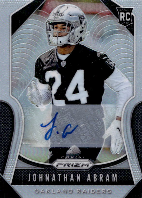Johnathan Abram Football Cards Price Guide - Sports Card Investor