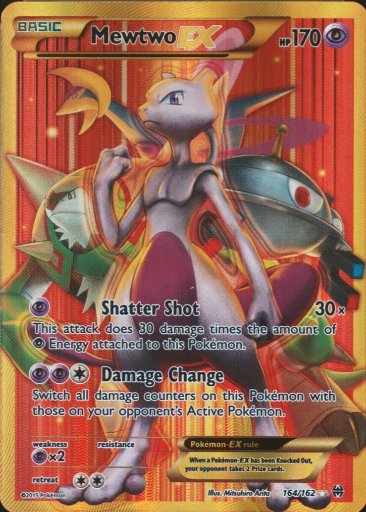 Mewtwo ex 2015 XY: BREAKthrough #164/162 Holo (Secret) Price Guide ...