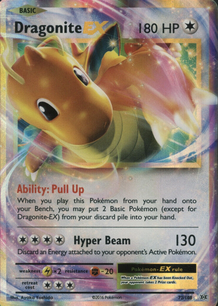 Dragonite ex 2016 XY: Evolutions #072/108 Holo Price Guide - Sports ...