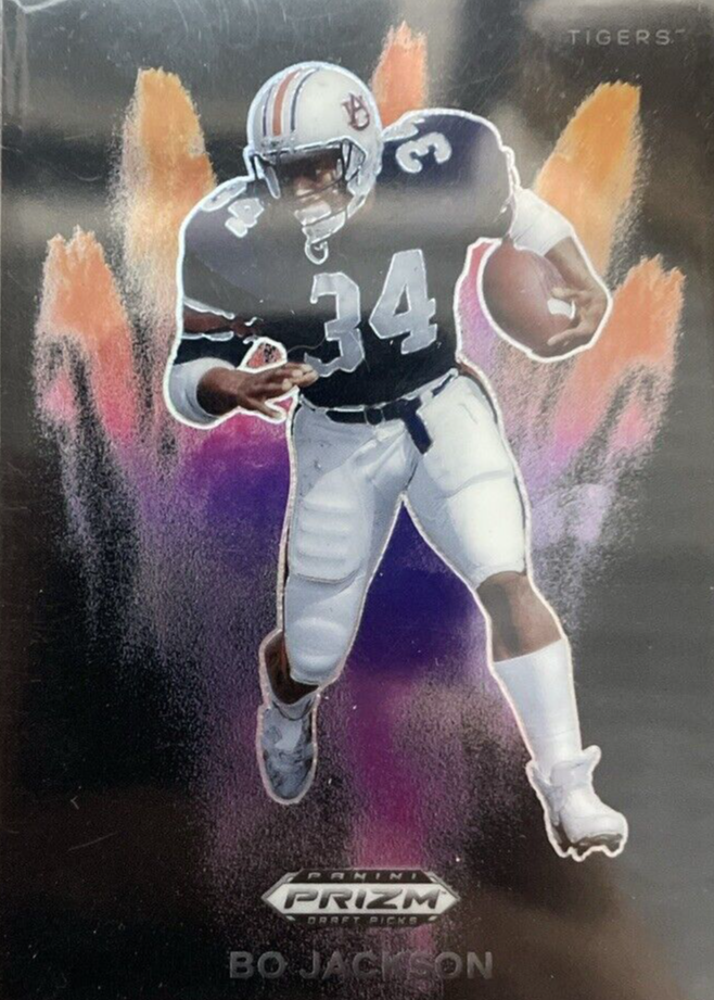 Bo Jackson 2024 Prizm Draft Picks #CB-32 Black Color Blast /(SSP) Price ...