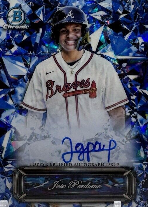 Jose Perdomo 2024 Bowman Chrome Sapphire Edition #SSA-JP Sapphire ...