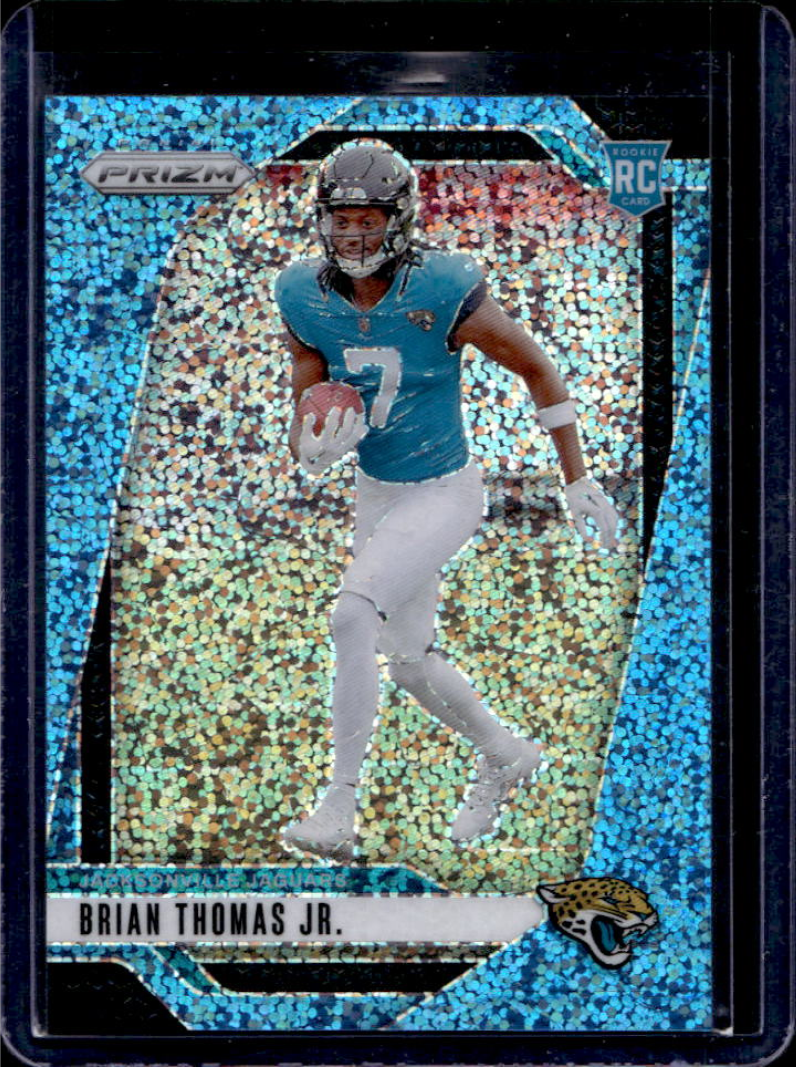 Brian Thomas Jr. 2024 Prizm #314 Blue Sparkle /96 Price Guide - Sports ...