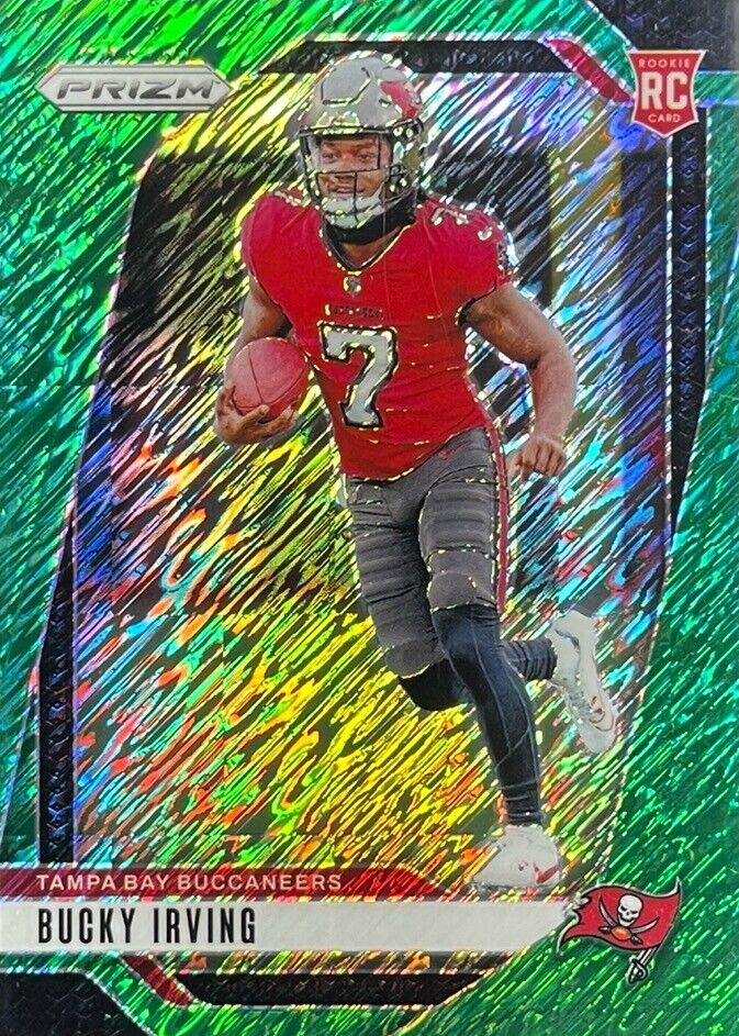 Bucky Irving 2024 Prizm #316 Green Shimmer /5 Price Guide - Sports Card ...