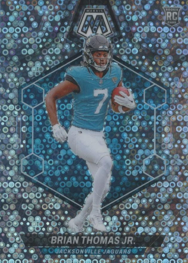 Brian Thomas Jr. 2024 Mosaic #323 No Huddle Price Guide - Sports Card ...