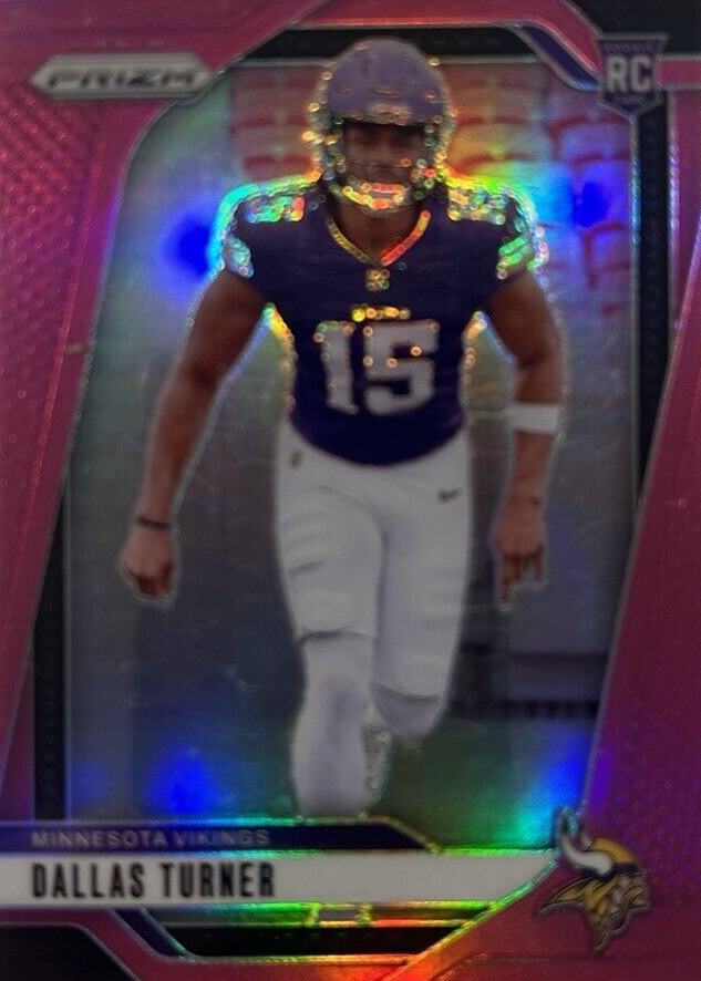Dallas Turner 2024 Prizm #324 Pink Price Guide - Sports Card Investor