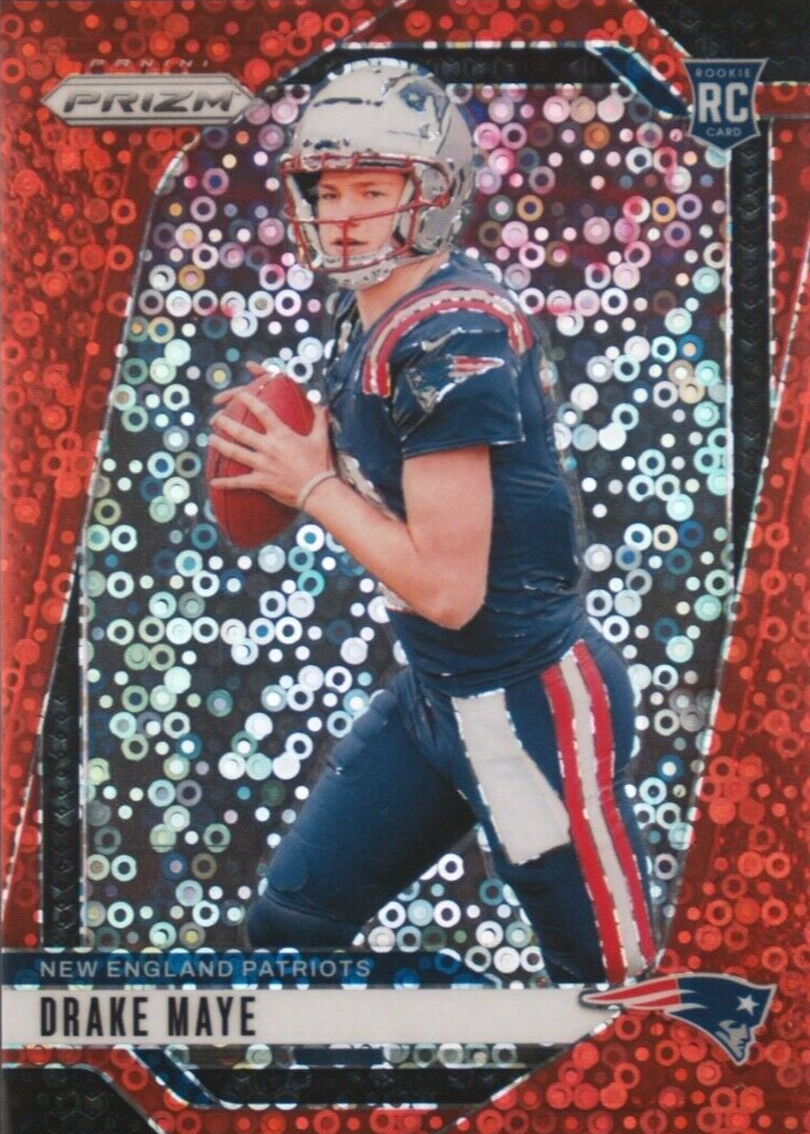 Drake Maye 2024 Prizm #329 No Huddle Red /75 Price Guide - Sports Card ...