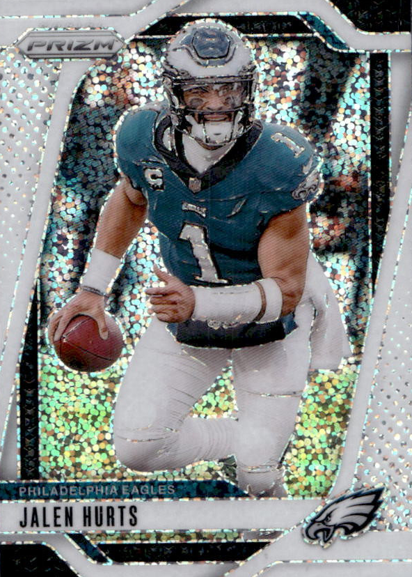 Jalen Hurts 2024 Prizm #231 White Sparkle /(SSP) Price Guide - Sports ...