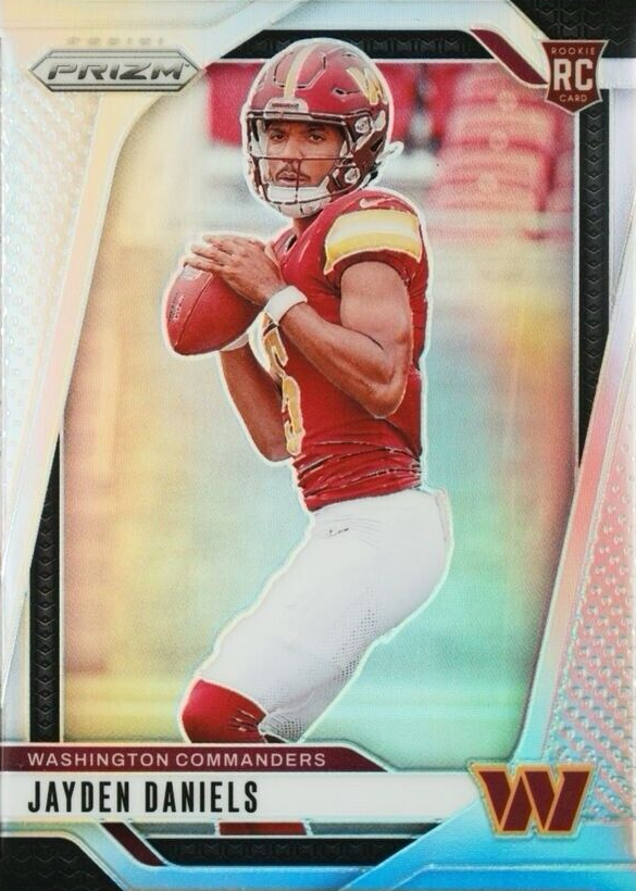 Jayden Daniels 2024 Prizm #347 Silver Price Guide - Sports Card Investor