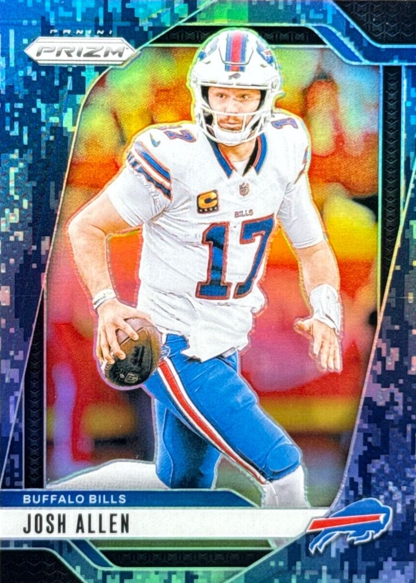 Josh Allen 2024 Prizm #28 Navy Camo /25 Price Guide - Sports Card Investor