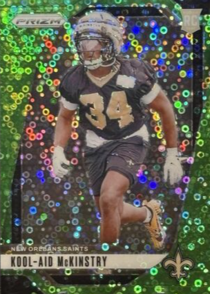 Kool-Aid McKinstry 2024 Prizm #363 No Huddle Neon Green /10 Price Guide ...