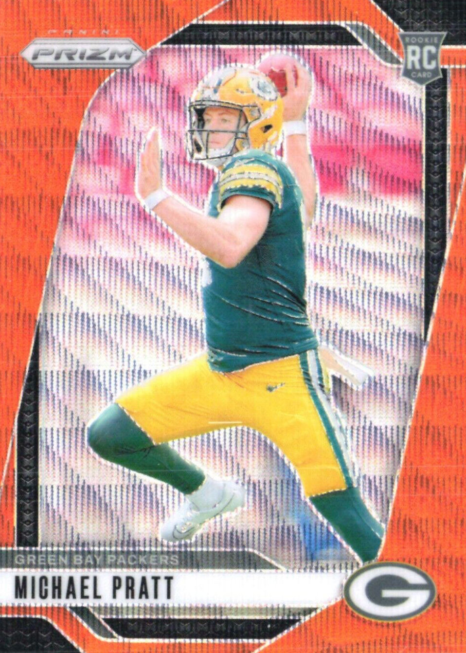 Michael Pratt 2024 Prizm #379 Orange Wave /60 Price Guide - Sports Card ...