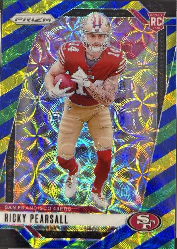 Ricky Pearsall 2024 Prizm #383 Choice Blue Yellow Green Price Guide ...
