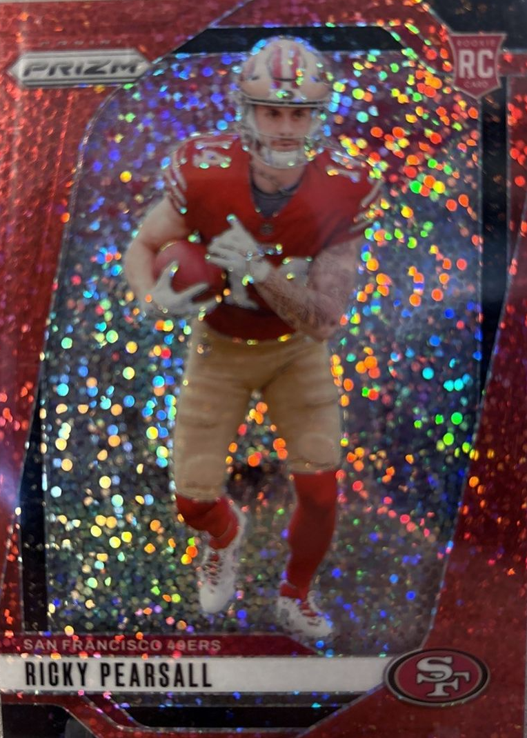 Ricky Pearsall 2024 Prizm #383 Red Sparkle /(SSP) Price Guide - Sports ...