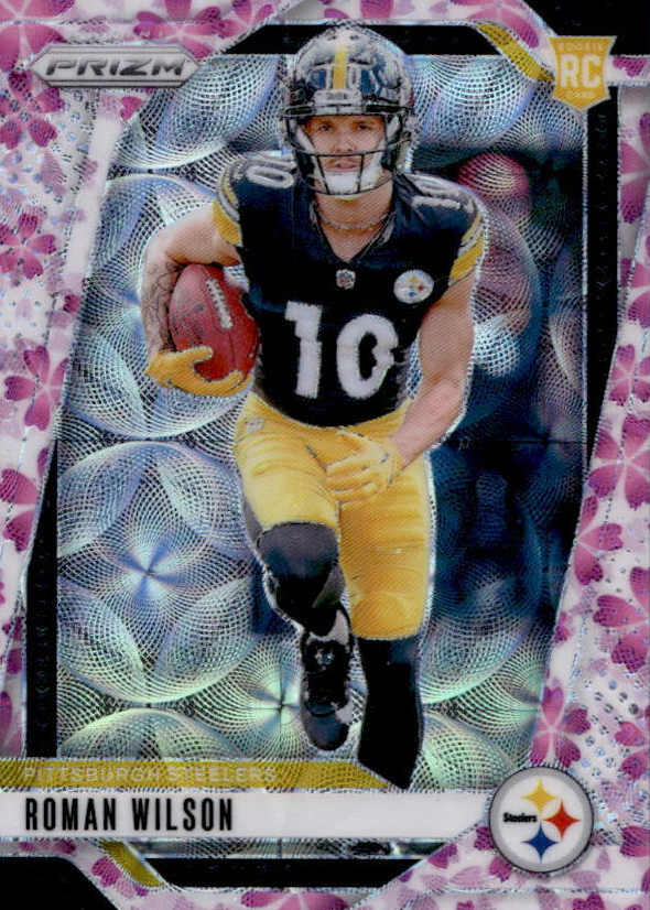 Roman Wilson 2024 Prizm #384 Choice Cherry Blossom /15 Price Guide ...